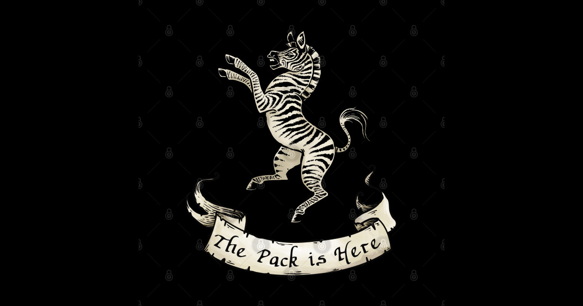 Team Zebra Sigil - Referee - Sticker | TeePublic