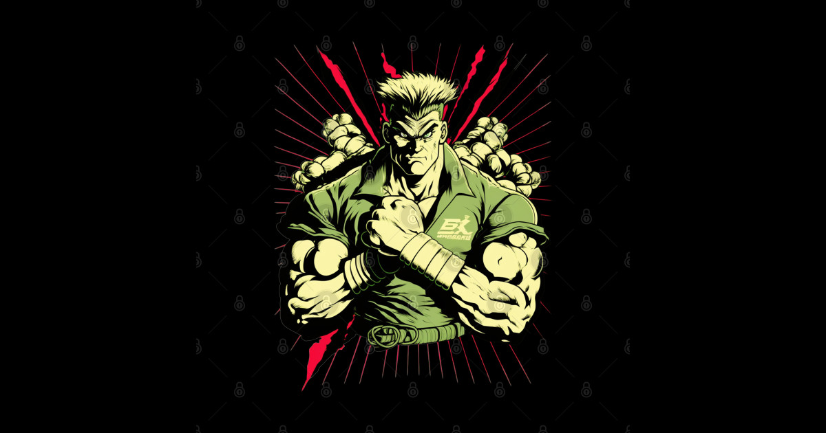 Guile Street Fighter Design - Original Artwork - Street Fighter ...