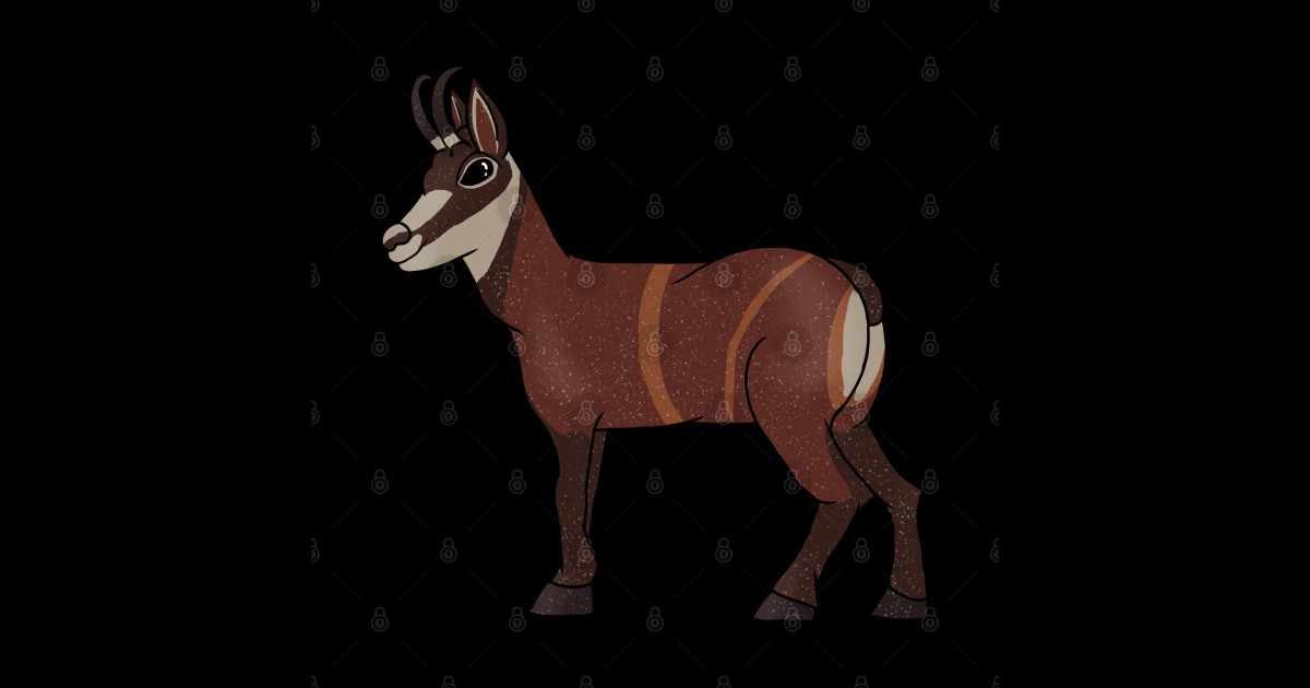 Shiva Lingam Chamois - Deer - Sticker | TeePublic