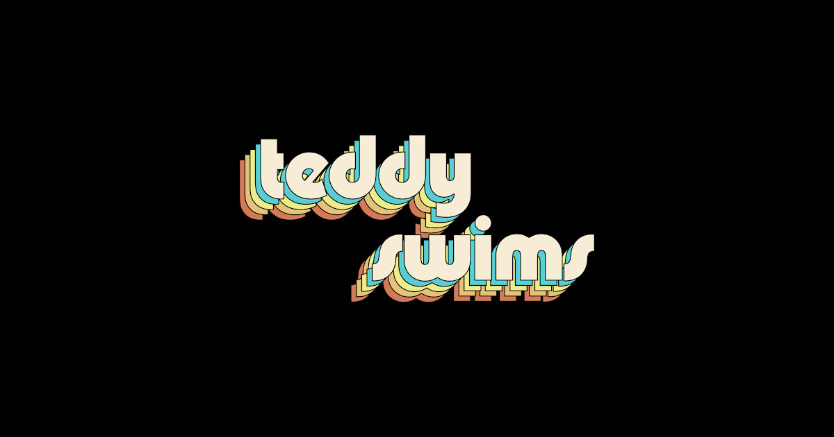 teddy swims - vintage color - Teddy Swims - Sticker | TeePublic