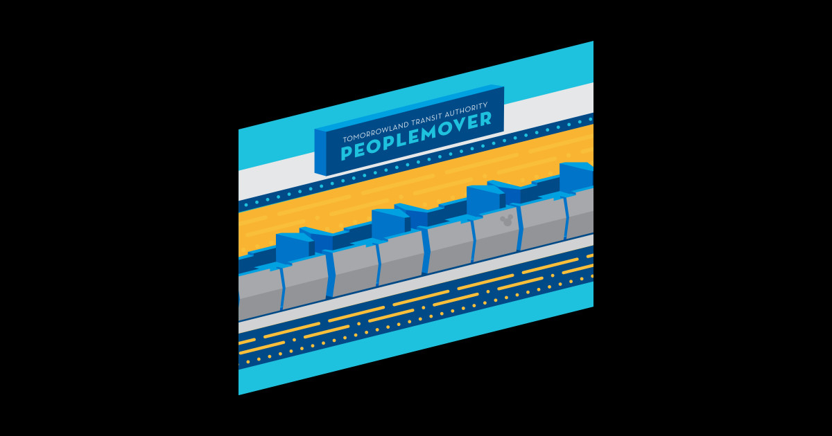 People Mover - Disney - Sticker | TeePublic