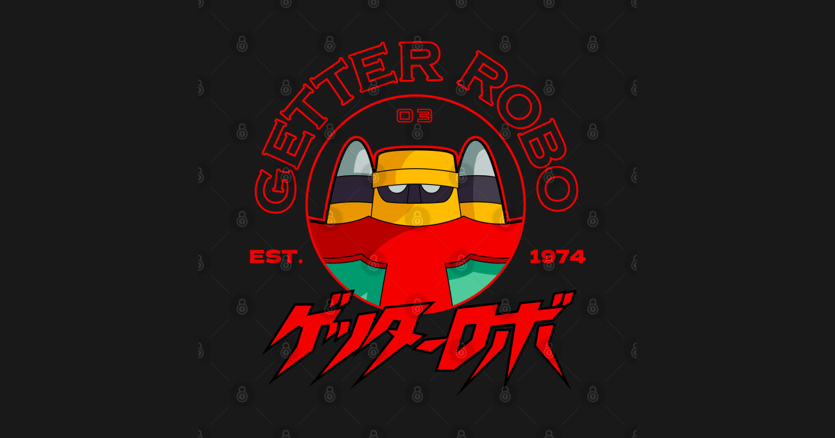 497 Getter 03 Logo - Getter Robot - T-Shirt | TeePublic