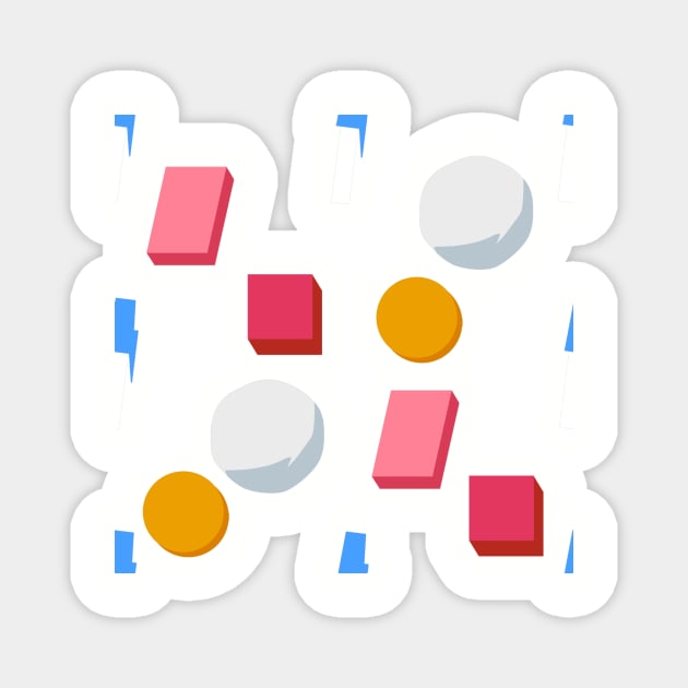 Bfdi Pattern (No Background) - Bfb - Magnet | TeePublic