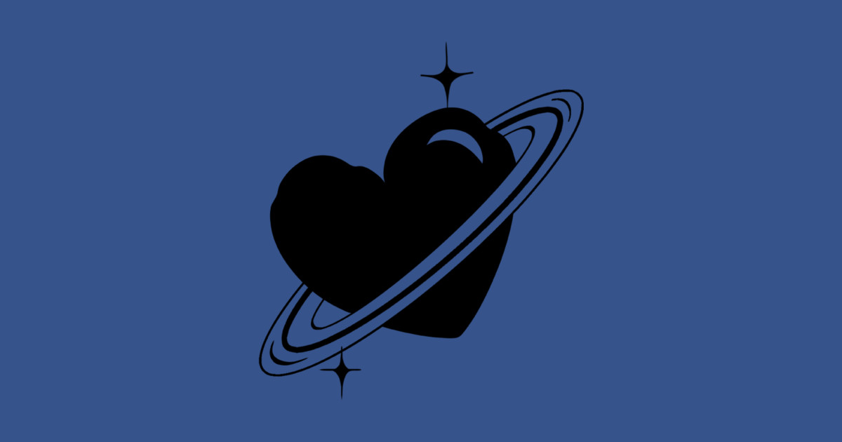Heart Saturn - Saturn - T-Shirt | TeePublic