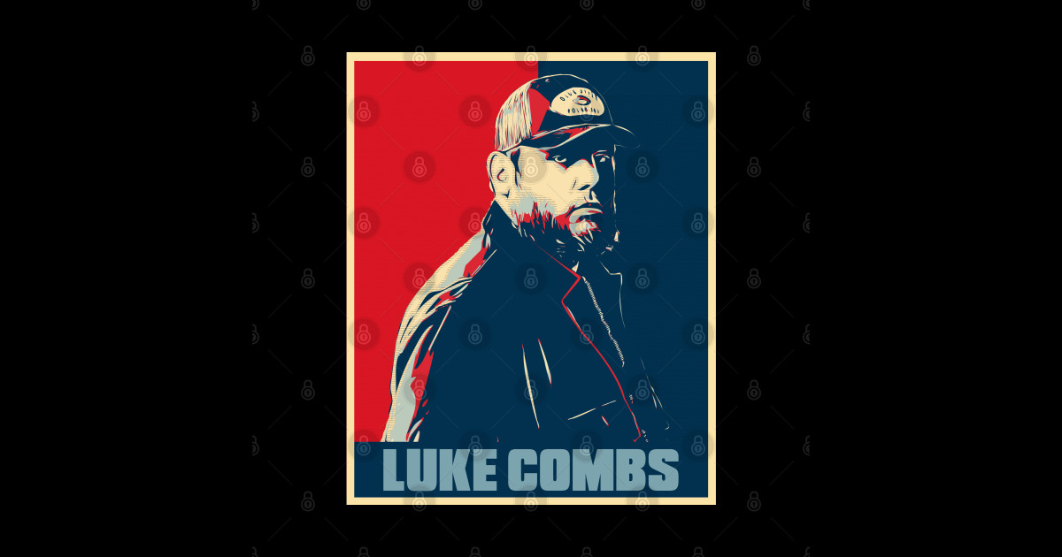 Luke Combs Hope Poster Art - Luke Combs - Posters and Art Prints ...
