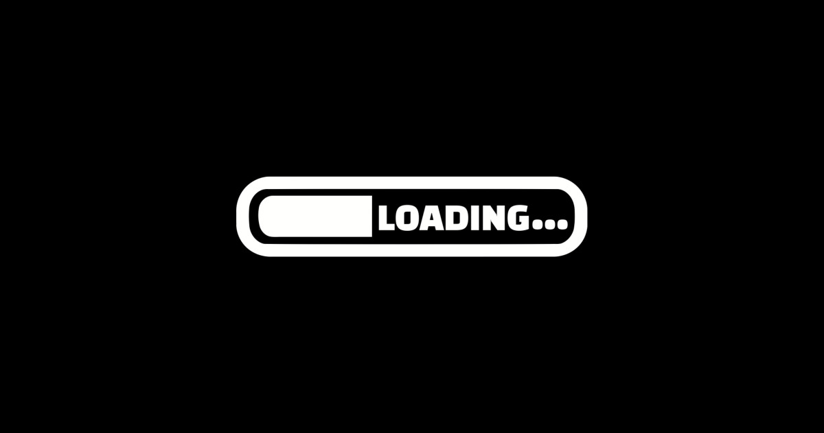 Loading - Loading - Sticker | TeePublic