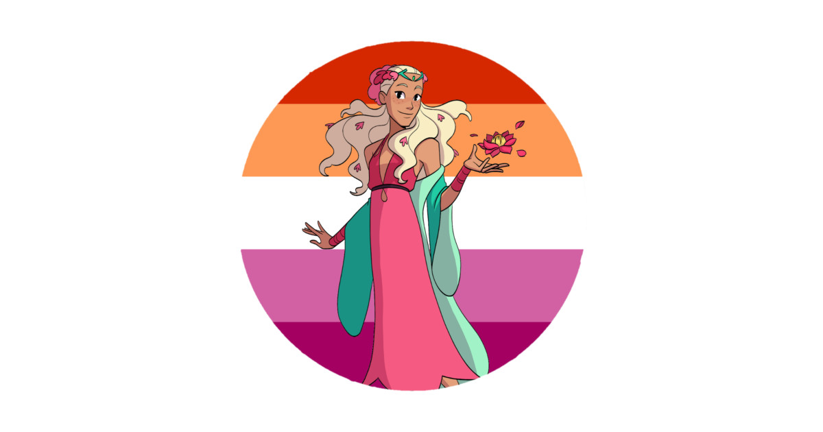 Perfuma She-Ra Lesbian Flag SPOP - Shera - T-Shirt | TeePublic