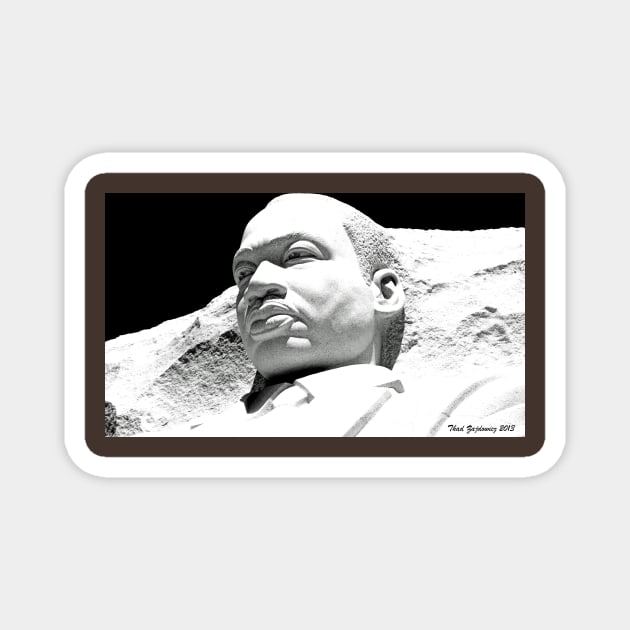 Martin Luther King, Jr. Memorial - Martin Luther King - Magnet | TeePublic