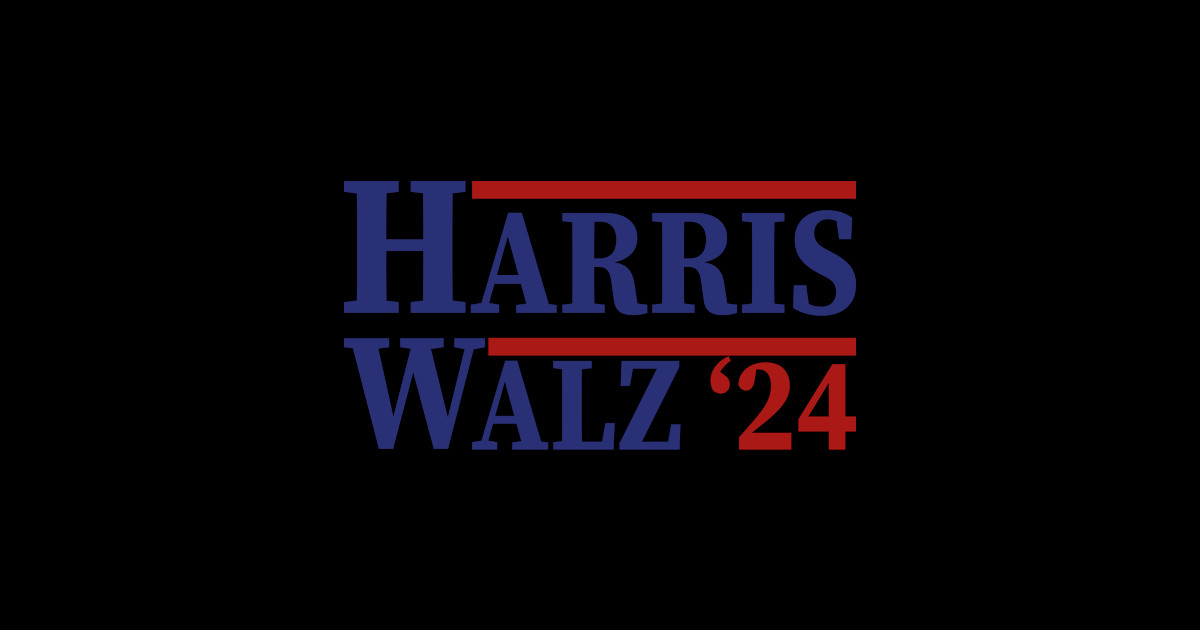 HARRIS WALZ 24 - Harris Walz 2024 - Posters and Art Prints | TeePublic