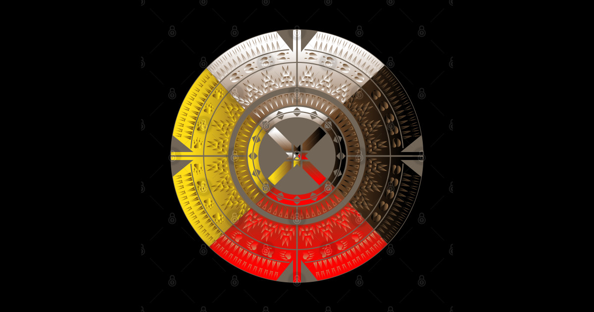 Four Directions - Native American Design - Sticker | TeePublic