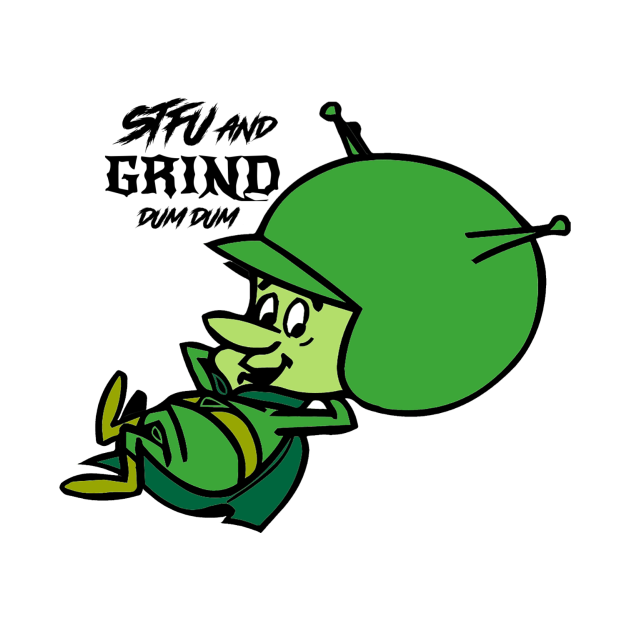 GRIND Gazoo grind dum dum - Flintstones - T-Shirt | TeePublic