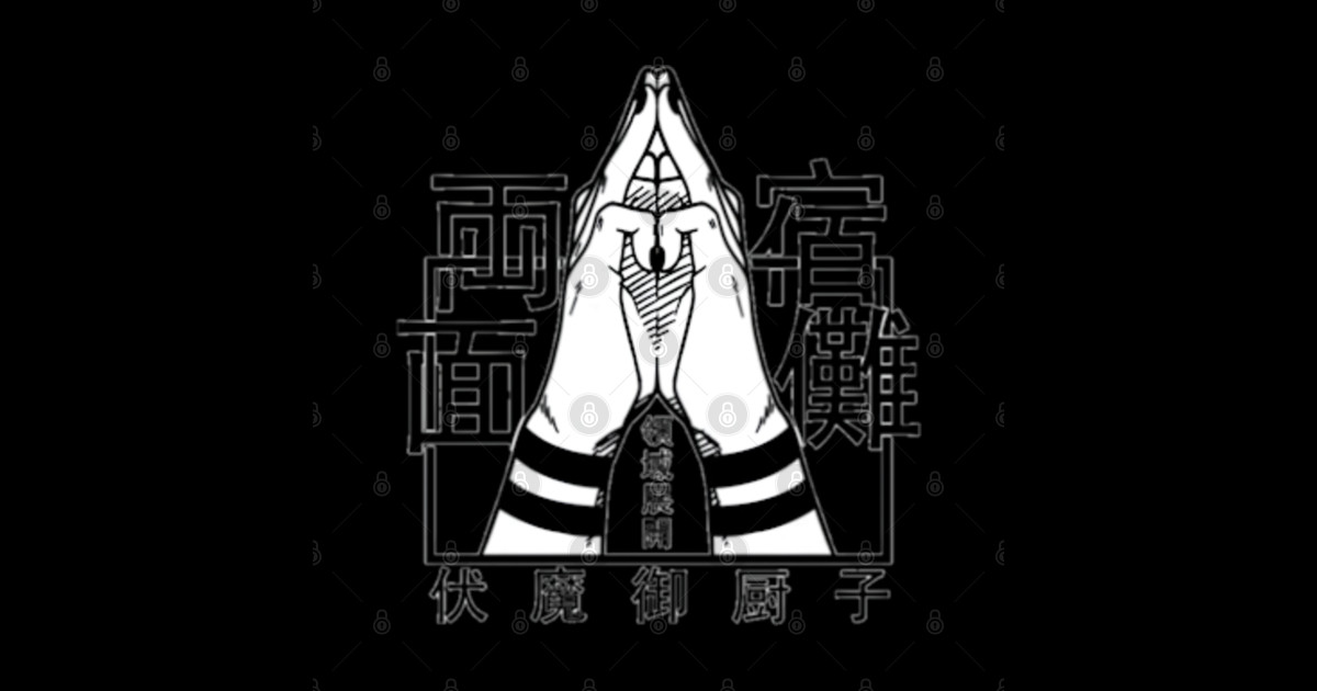 Ryomen Sukuna Hand Sign From Jujutsu Kaisen - Jujutsu Kaisen - Hat ...