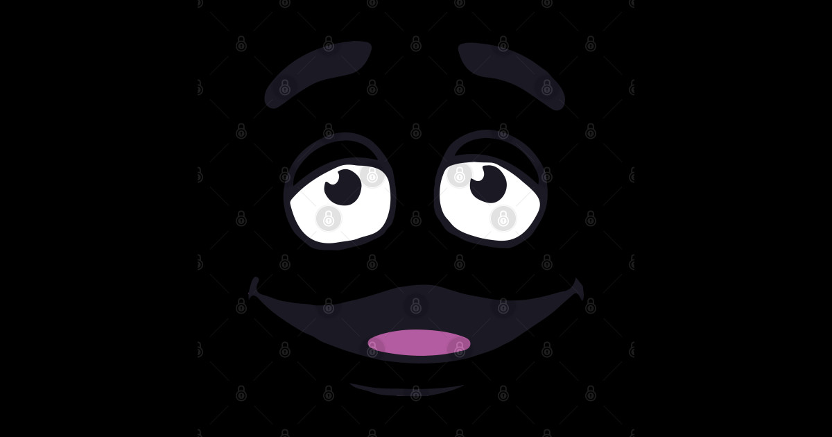 grim face - Grimace - Sticker | TeePublic