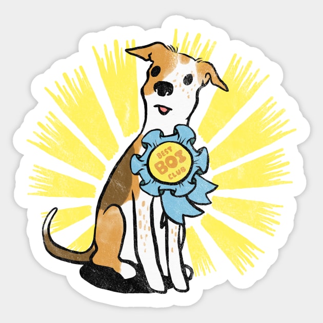 Best Boi Club - Dog Lover - Sticker | TeePublic