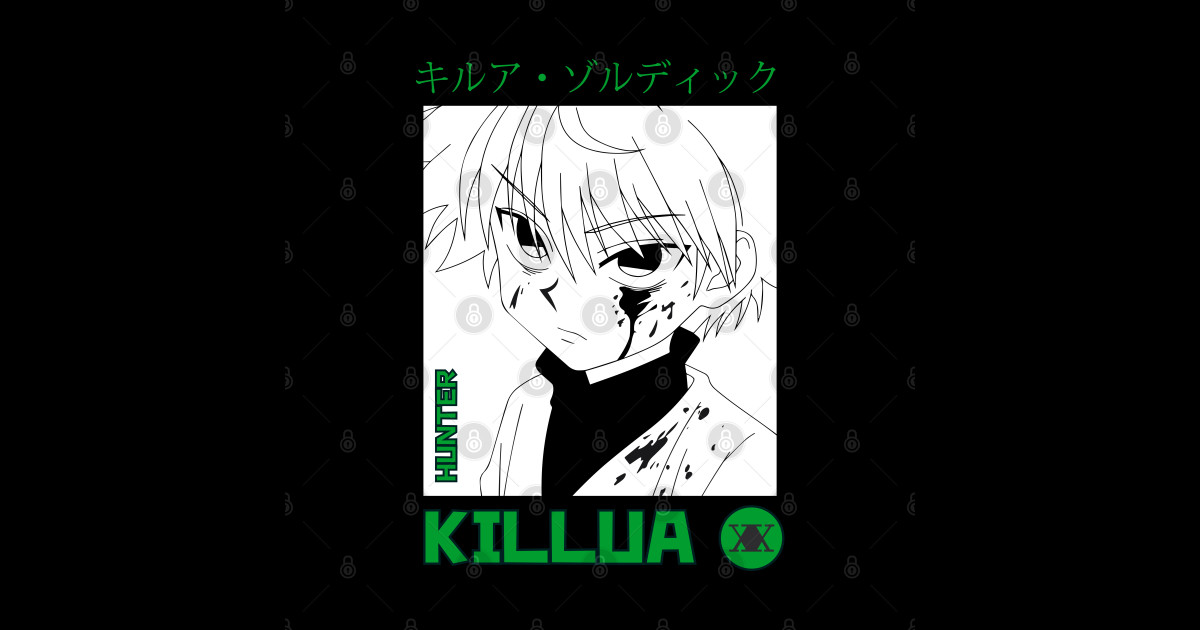 Hunter x Hunter - Killua - Hunterxhunter - Sticker | TeePublic