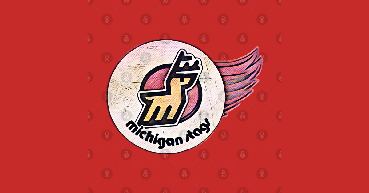 Michigan Stags Hockey - Michigan Stags - T-Shirt | TeePublic
