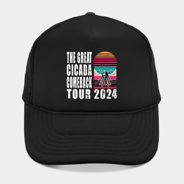 Great Cicada Comeback Tour 2024 - Cicada - Hat | TeePublic