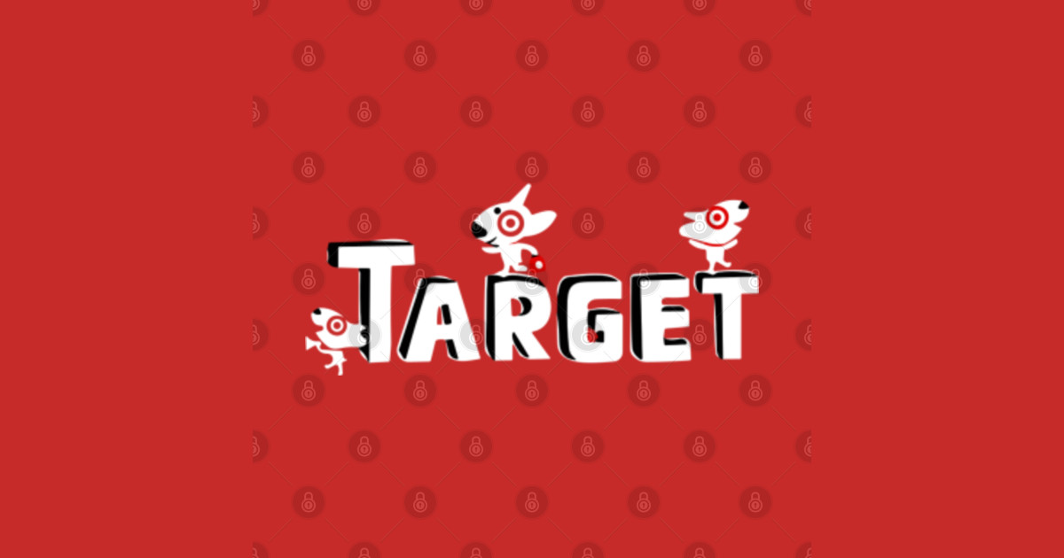 Cute Dogs Bullseye Team Member - Target Team Member - T-Shirt | TeePublic