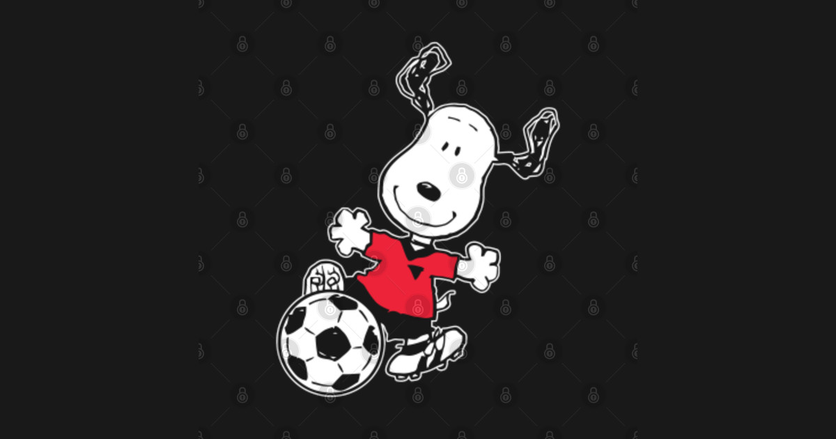 Snoopy Playing Soccer, Funny Snoopy - Snoopy Playing Soccer Funny ...