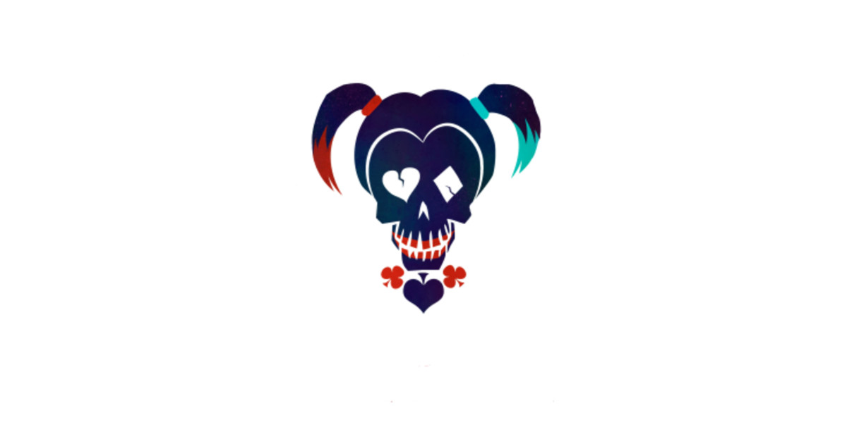 Harley Quinn Face Logo