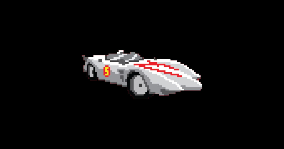 Mach 5 pixel art - Mach 5 - Posters and Art Prints | TeePublic