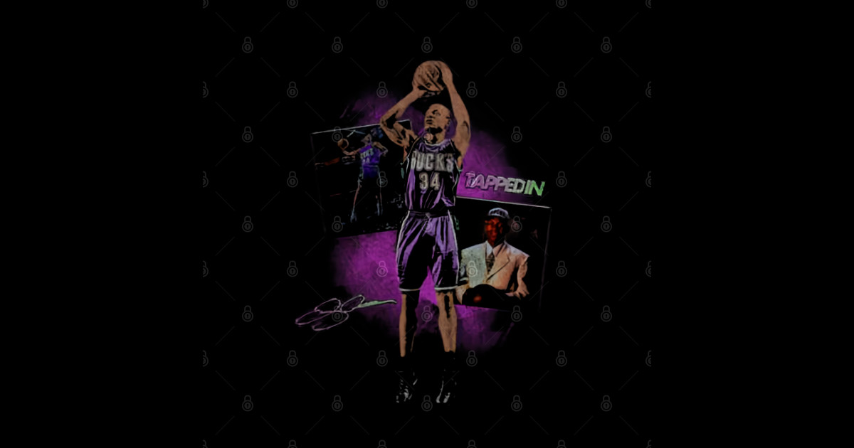 Ray Allen The Shot - Ray Allen - Sticker | TeePublic