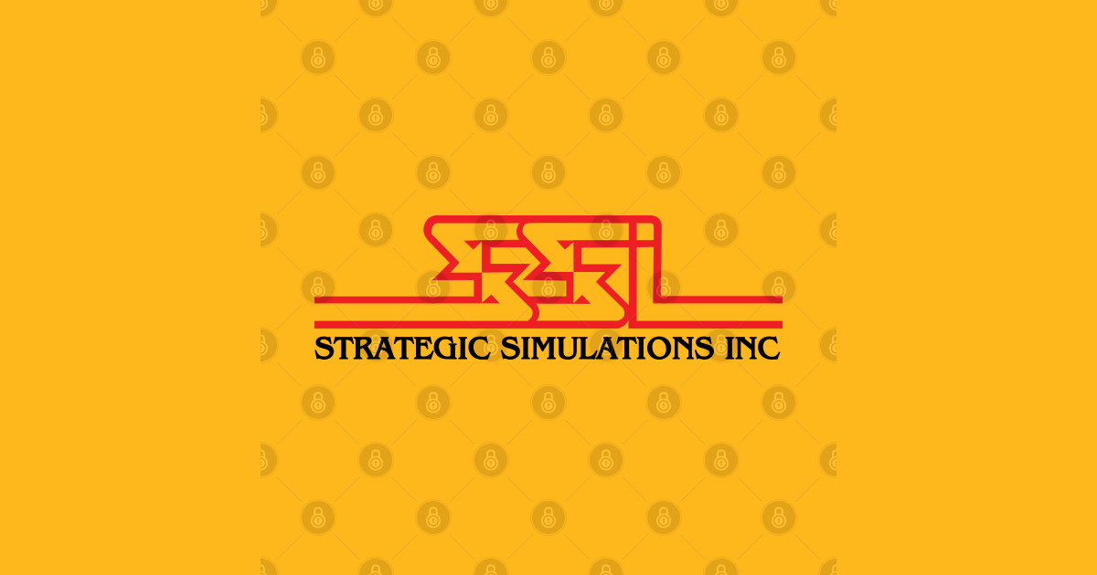Retro Computer Games Strategic Simulations Inc SSI Logo - Dungeons And ...