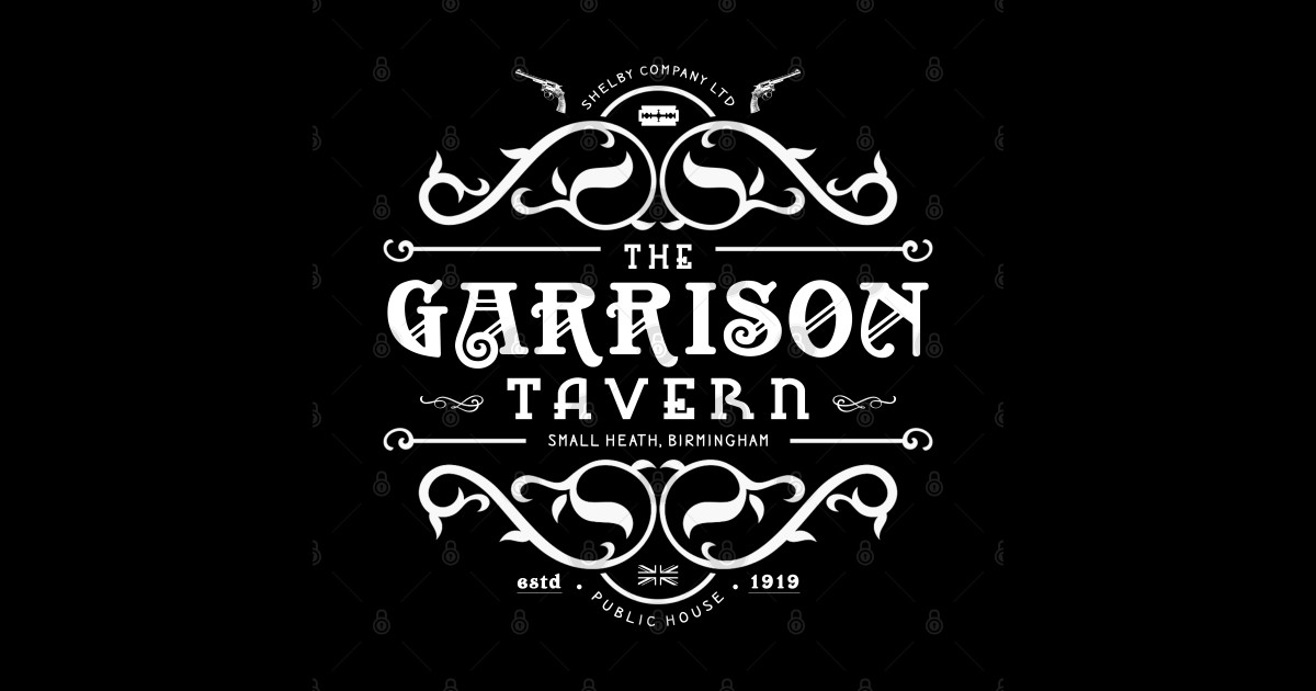 The Garrison Tavern - Peaky Blinders - Sticker | TeePublic