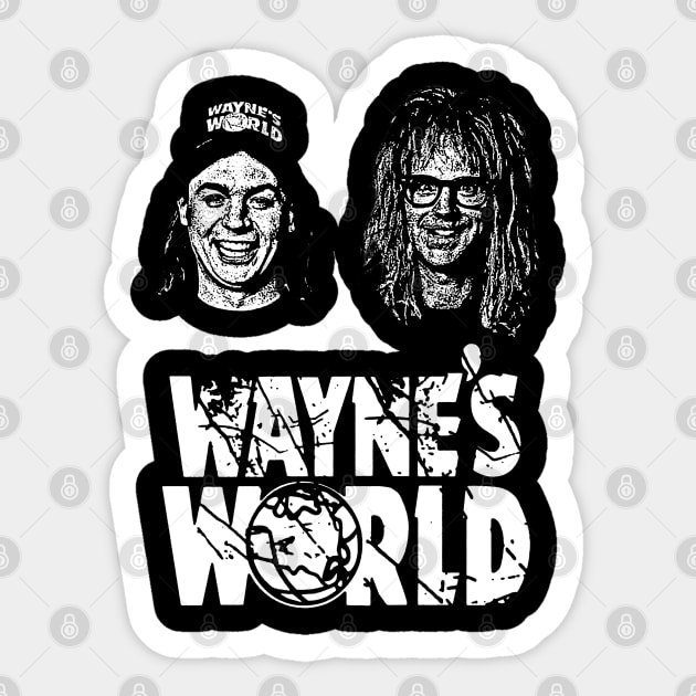 Wayne's World - Waynes World - Sticker | TeePublic
