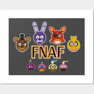 Fnaf Five Nights At Freddys Freddys Cree Posters and Art Prints for ...