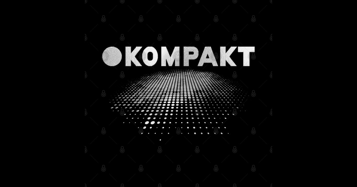 Kompakt Records - Techno Music - Sticker | TeePublic
