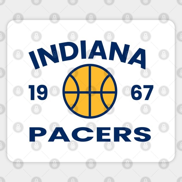 1967 indiana - Indiana Pacers - Sticker | TeePublic