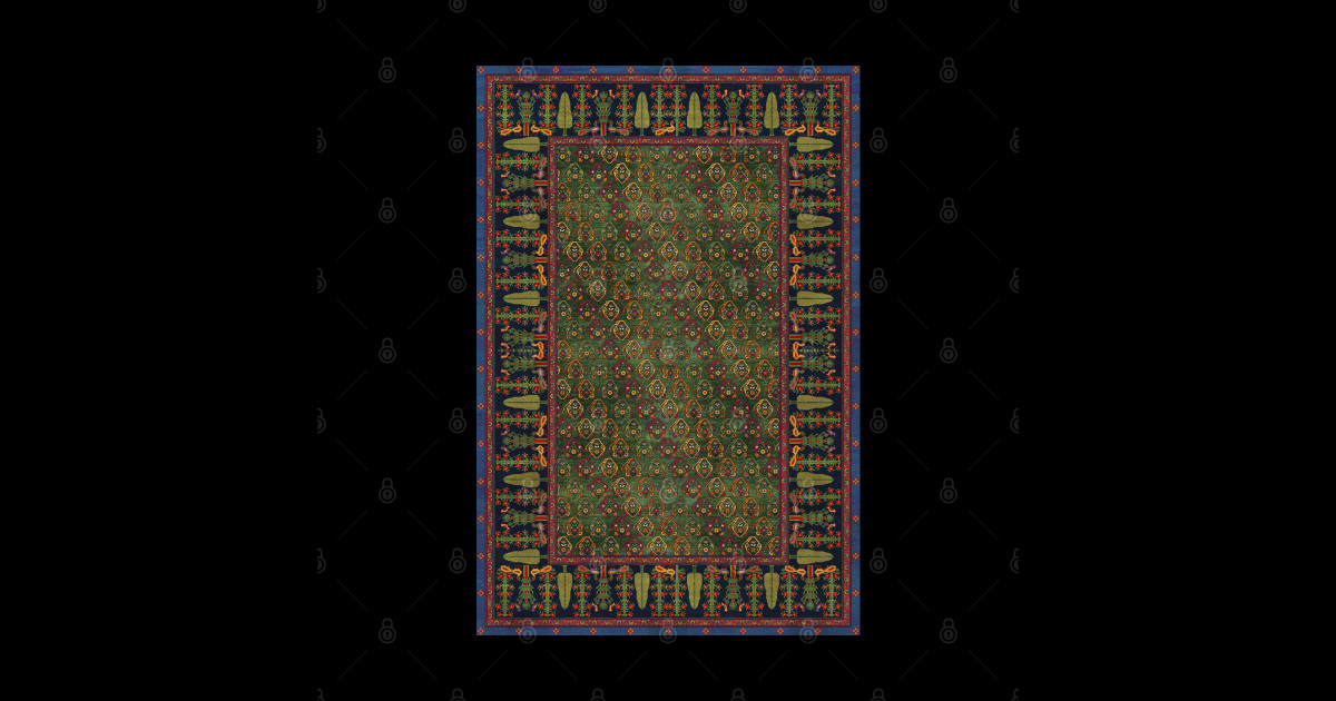 The garden of the holy pines(Summer) - Sarv - Sticker | TeePublic