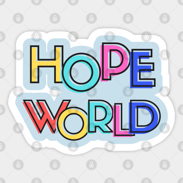 Hope World - j-hope BTS - J Hope Bts - Sticker | TeePublic