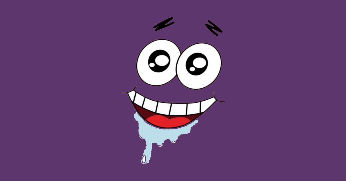 Patrick Star Drooling - Spongebob And Patrick - T-Shirt | TeePublic