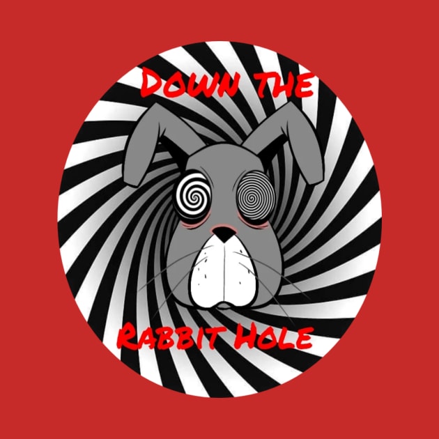 DTRH Logo design 2 - Down The Rabbit Hole - T-Shirt | TeePublic