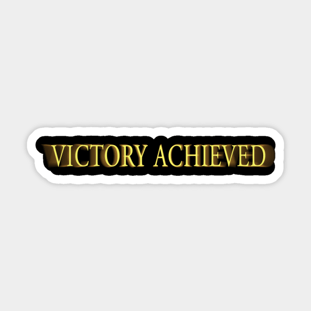 Victory Achieved - Dark Souls - Dark Souls - Sticker | TeePublic