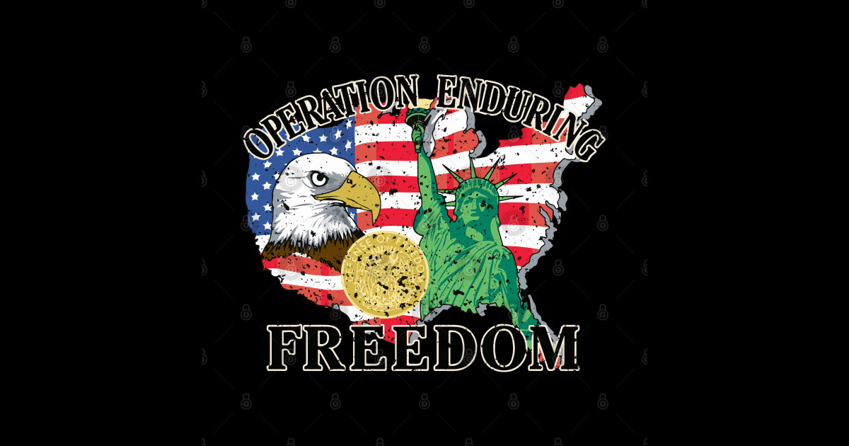 Operation Enduring Freedom - Enduring Freedom - Sticker | TeePublic