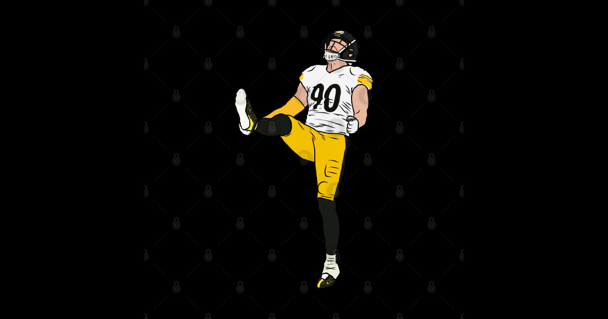 TJ Watt Celebration - Tj Watt - Sticker | TeePublic