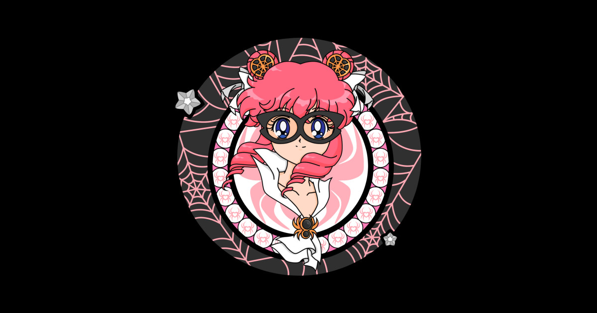 Kumo-chan - Stained Glass - Magical Girl - Sticker | TeePublic