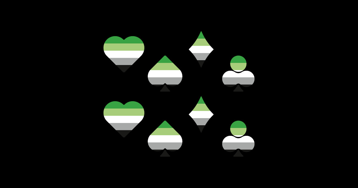 Aro stickers - Aces - Sticker | TeePublic