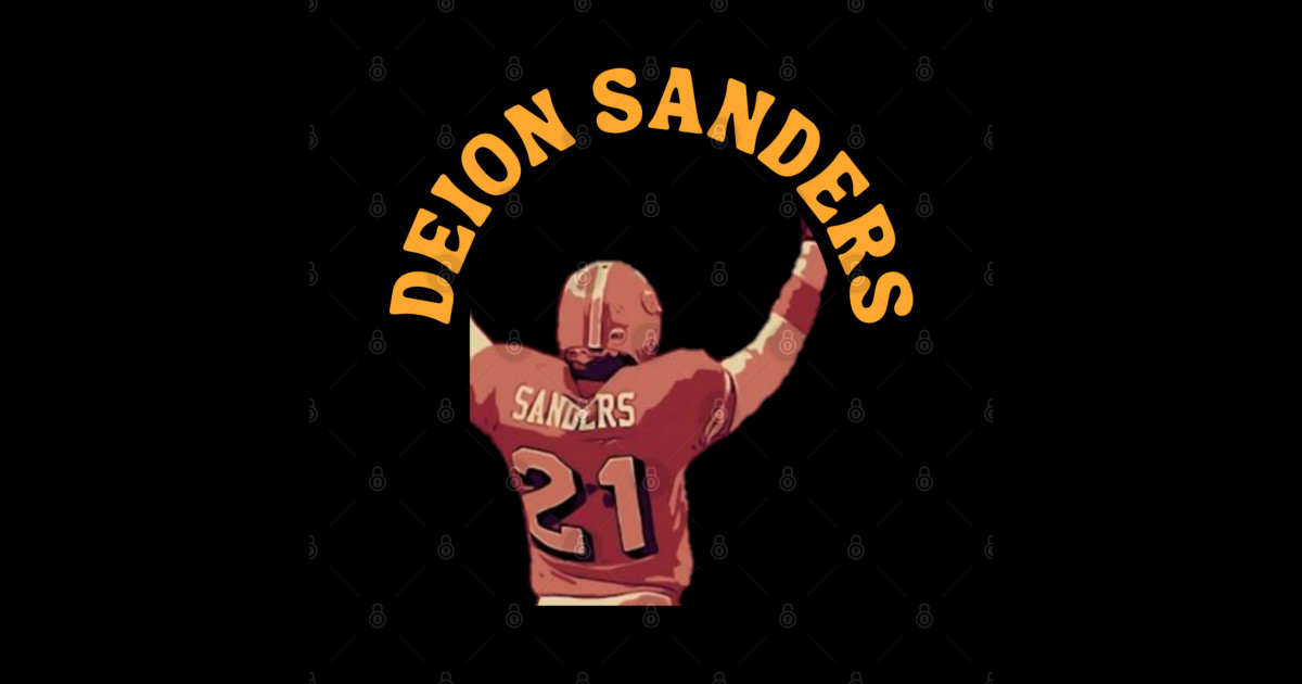 Deion Sanders - Deion Sanders - Sticker | TeePublic