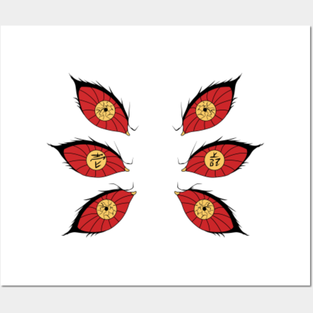 Kokushibou Eyes - Kokushibo Demon Slayer - Posters and Art Prints ...