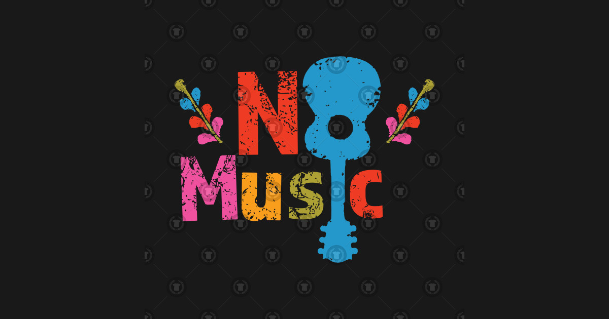 No Music - Coco - T-Shirt | TeePublic