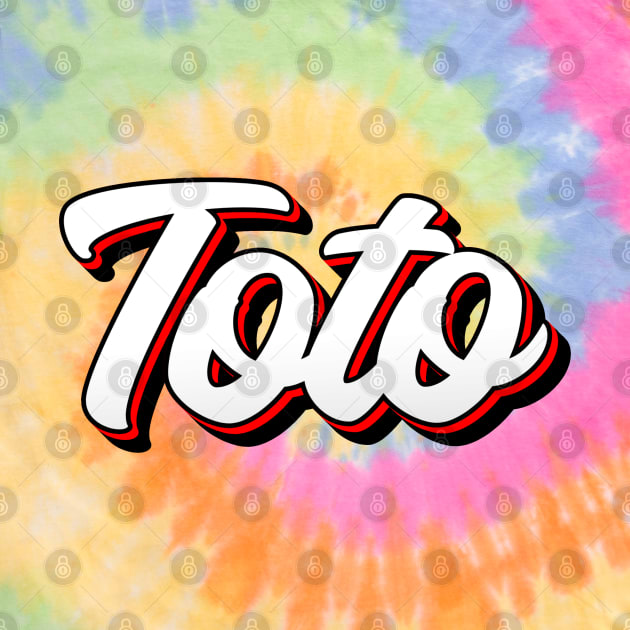 Toto name - cool 70s retro font - Toto Name Cool 70s Retro Font - T ...