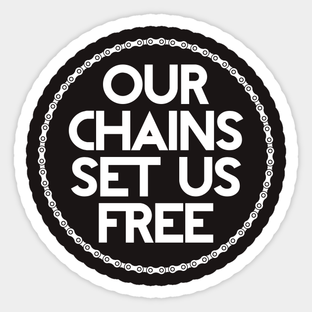 CHAINS - Mtb - Sticker | TeePublic