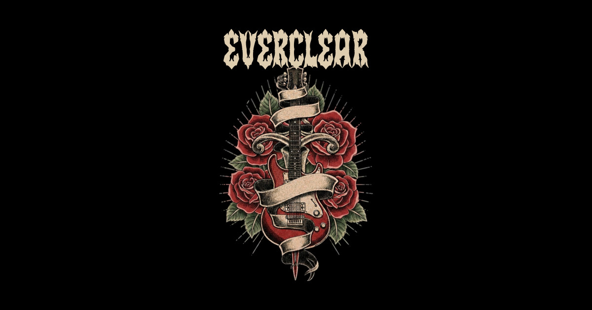 EVERCLEAR BAND FAN ART - Everclear Band Fan Art - Sticker | TeePublic