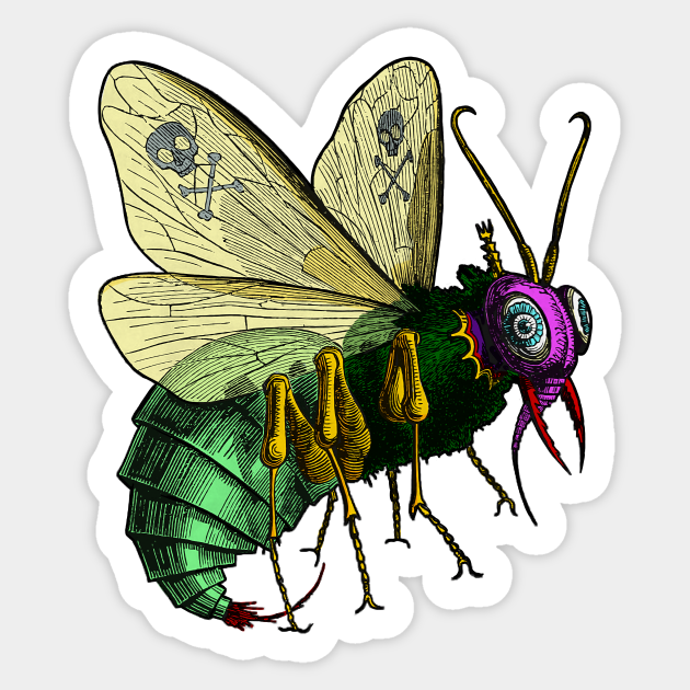 Beelzebub - Lord of the Flies - Fly - Sticker | TeePublic