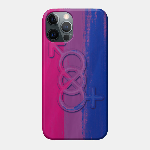 Bi Pride Flag Bisexual symbol - Bisexual Pride - Phone Case by Estevan ...