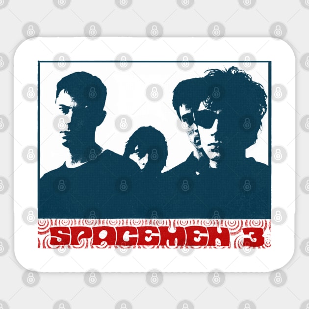 Spacemen 3 Fanart Design - Spacemen 3 - Sticker | TeePublic
